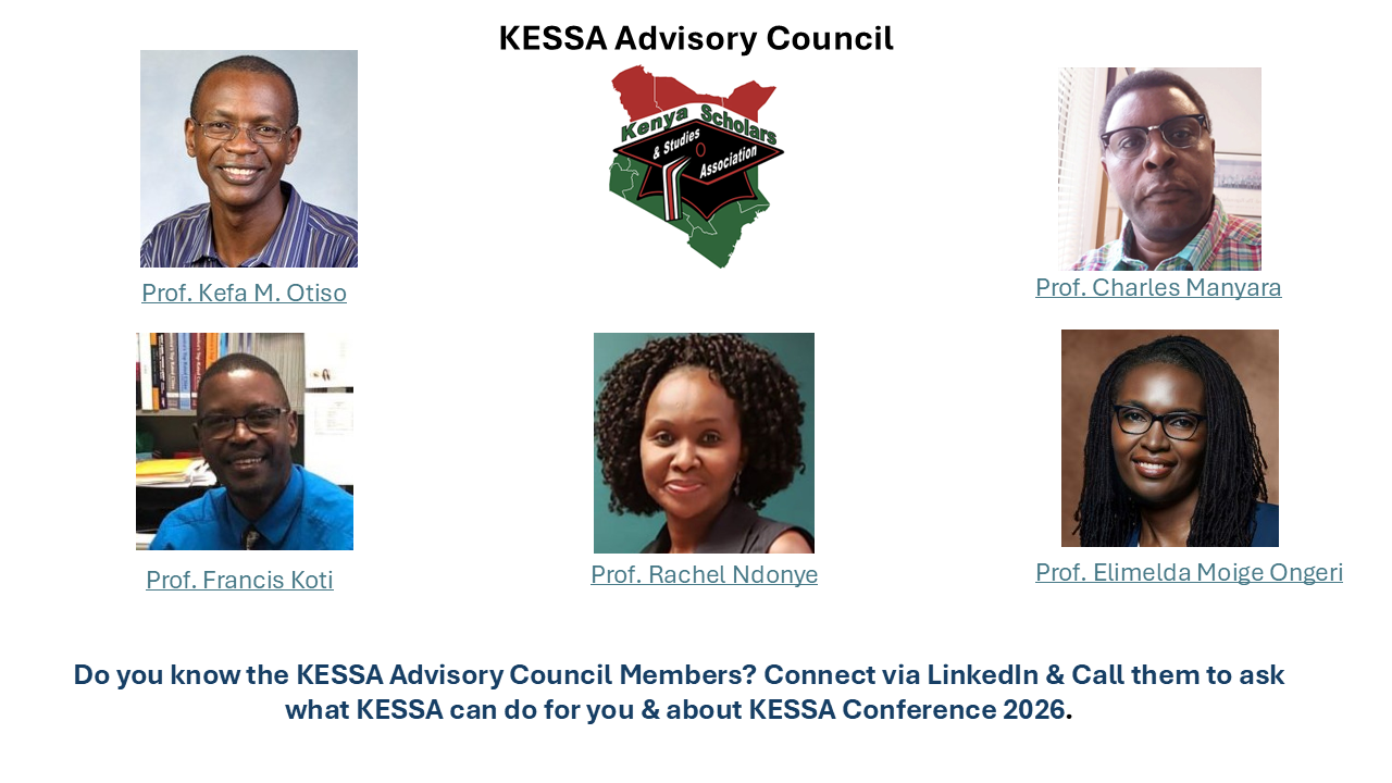 KESSA Leadership 2025-26